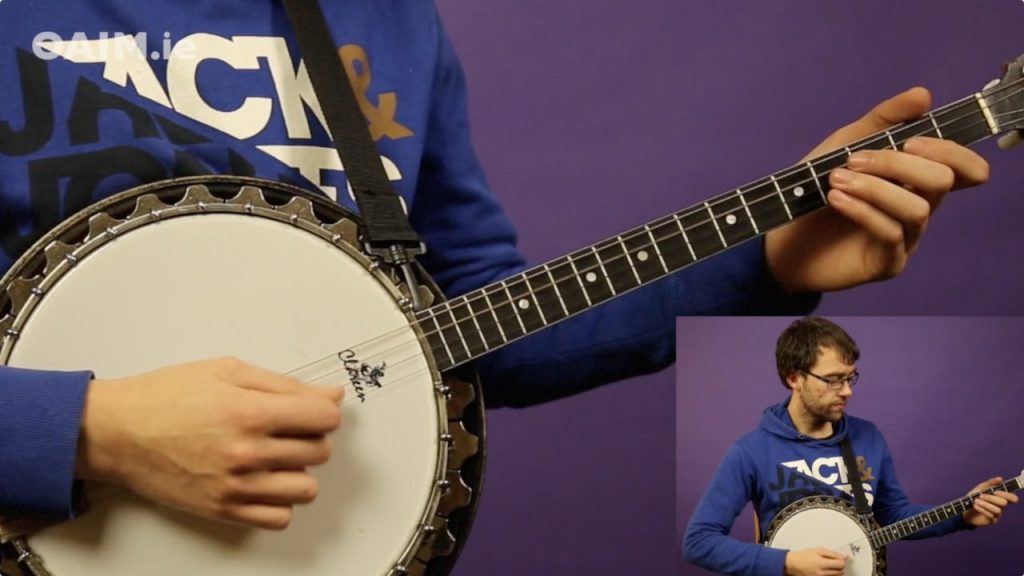 Learn Irish Tenor Banjo Skills - Triplets - Slides - Flicks - Bridging