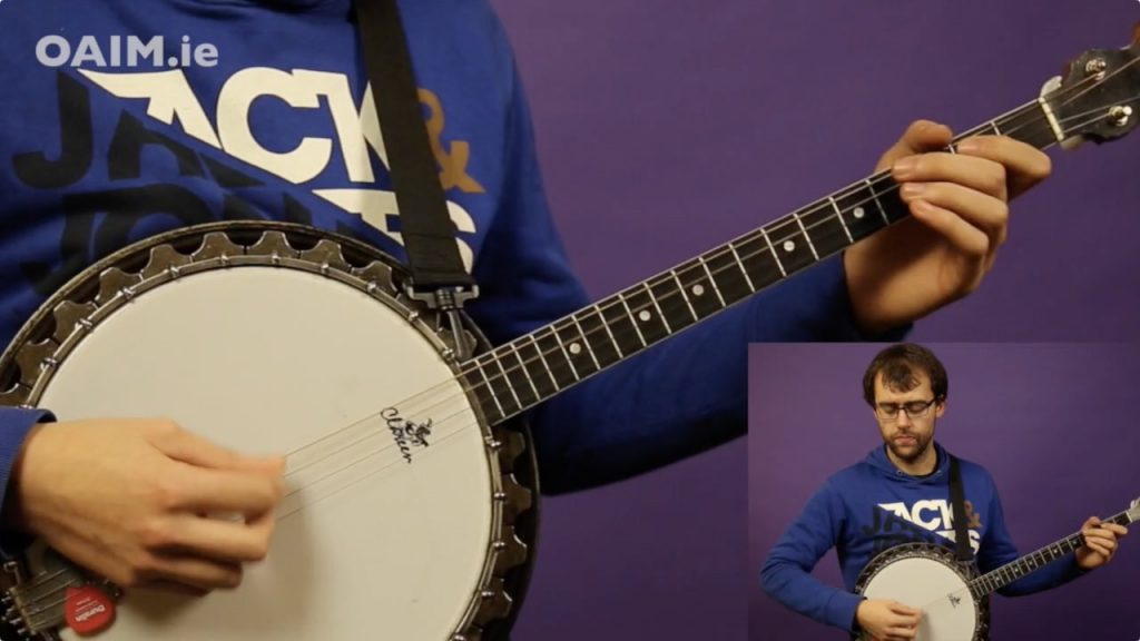 Learn Irish Tenor Banjo Skills - Triplets - Slides - Flicks - Bridging