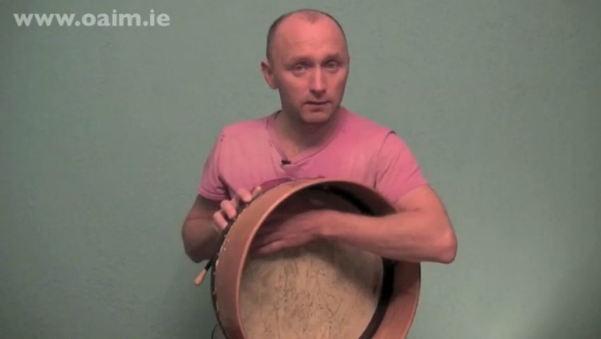 How to Play the Bodhrán | Bodhrán Lessons Online - OAIM