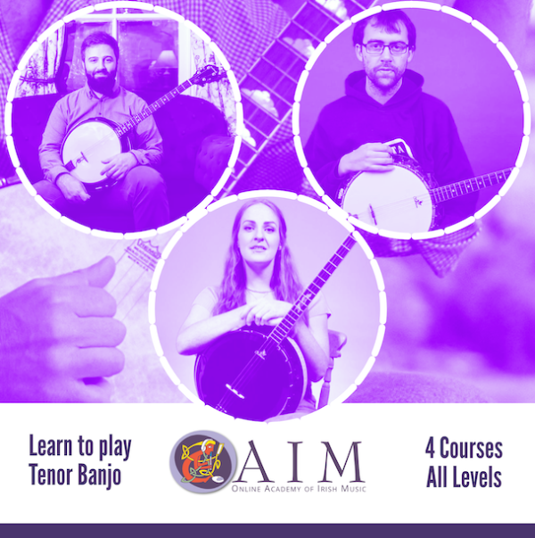 Tenor Banjo - Easy Online Lessons - Online Academy of Irish Music