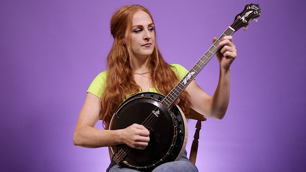 Female Banjo Player