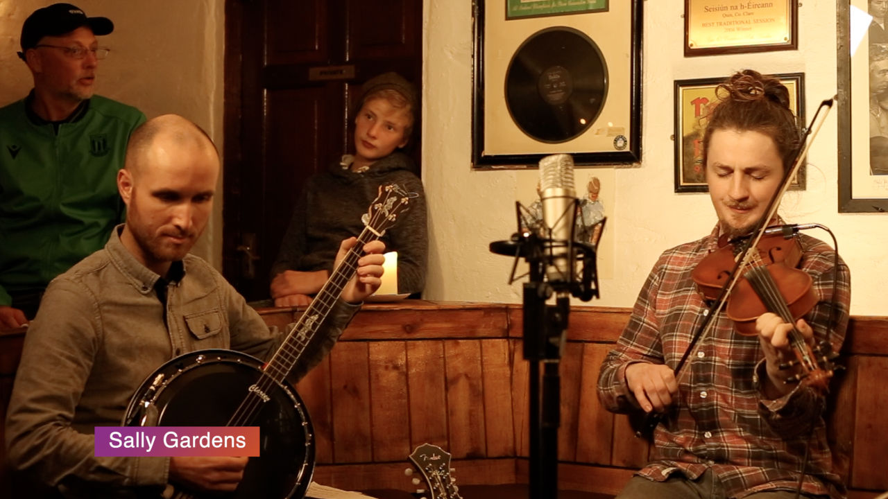 Enjoy a real Irish Pub Session from the comfort of your home here at OAIM