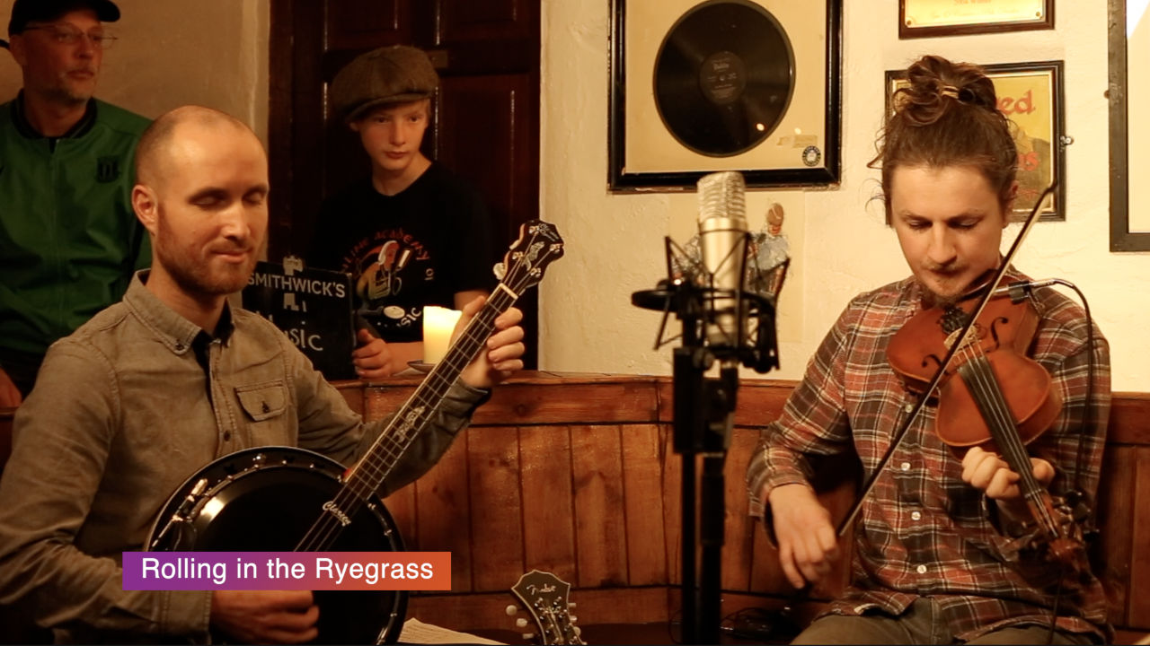 Enjoy a real Irish Pub Session from the comfort of your home here at OAIM