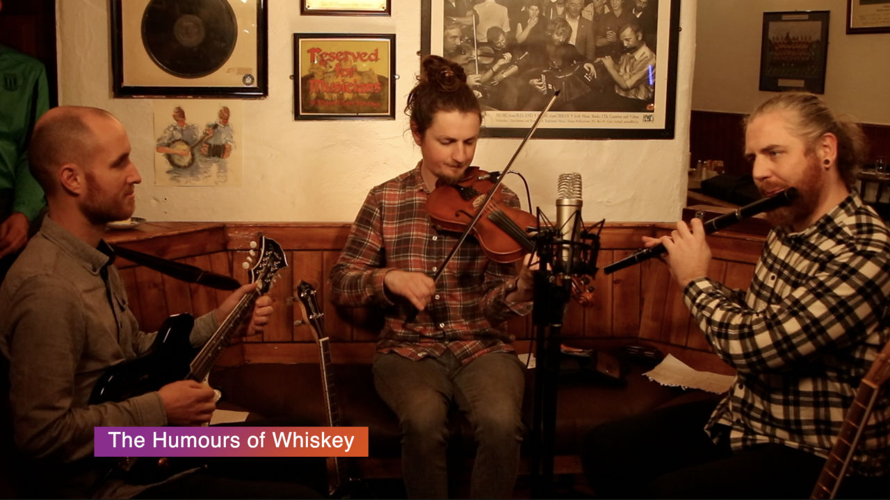 Enjoy a real Irish Pub Session from the comfort of your home here at OAIM