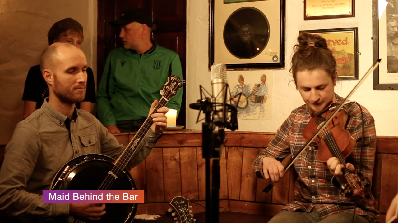 Enjoy a real Irish Pub Session from the comfort of your home here at OAIM